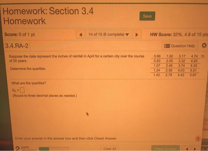Solved Homework Section 3 4 Homework Save Score 0 Of 1 Pt
