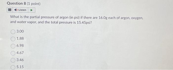 Solved A 7.43 g sample of butane gas (C4H10) occupies a | Chegg.com