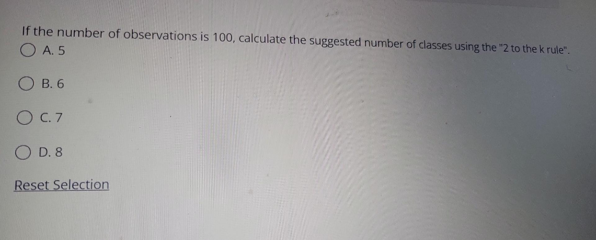 Solved If the number of observations is 100 , calculate the | Chegg.com
