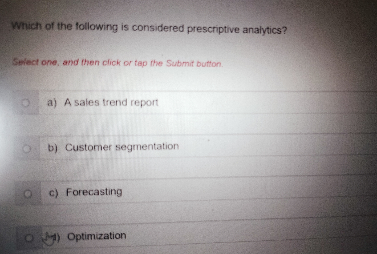 Solved Which of the following is considered prescriptive | Chegg.com