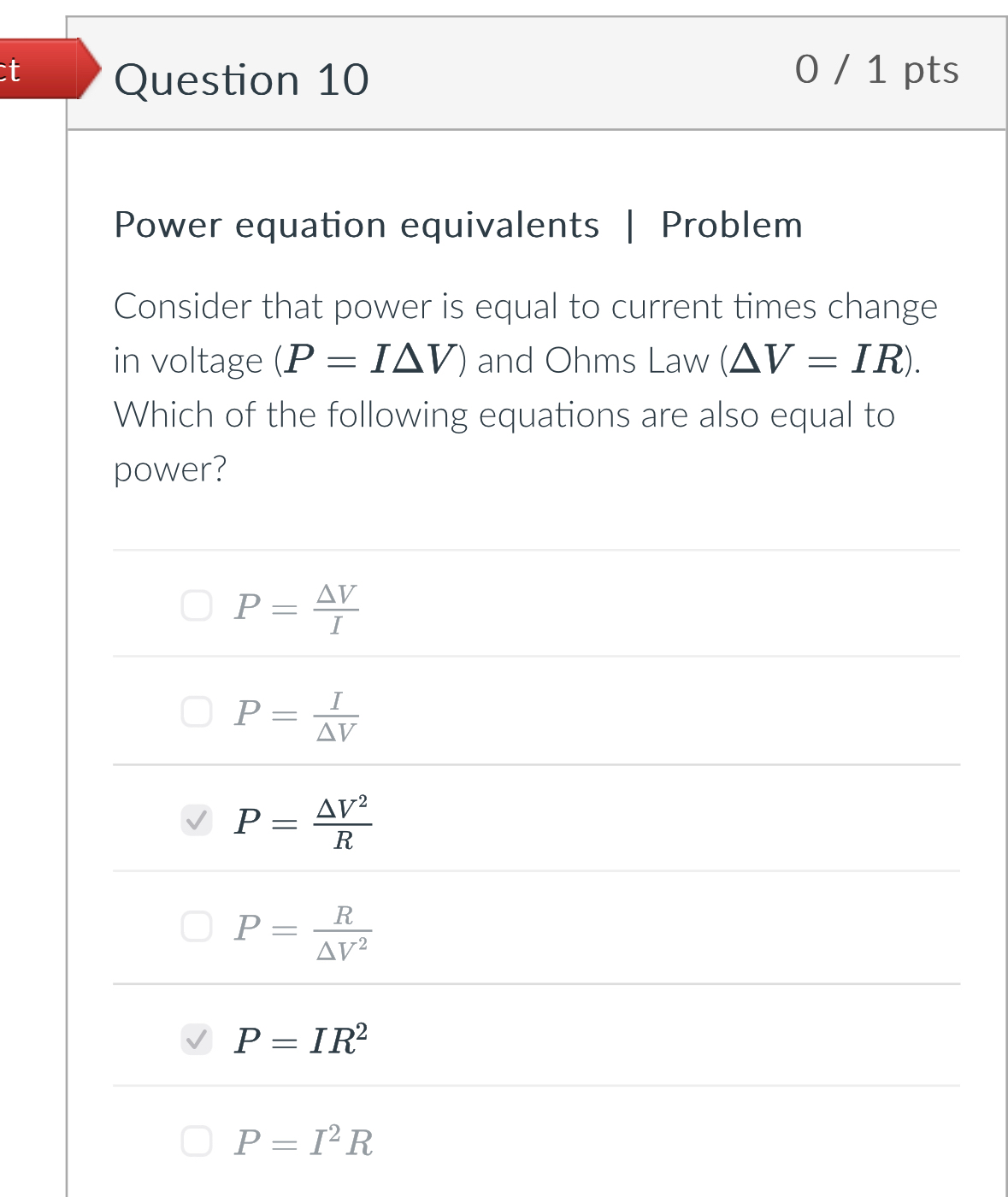 Solved Power equation equivalents | ﻿ProblemConsider that | Chegg.com