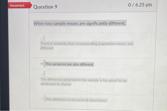 Solved We have two percentages and we want to know if they | Chegg.com