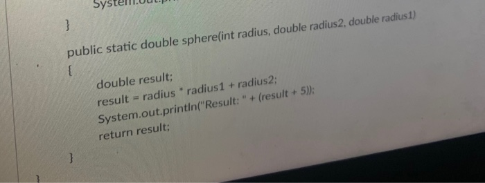 Solved What will the following code print? public class | Chegg.com