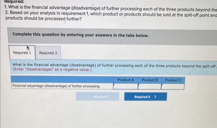 Solved Dorsey Company manufactures three products from a | Chegg.com