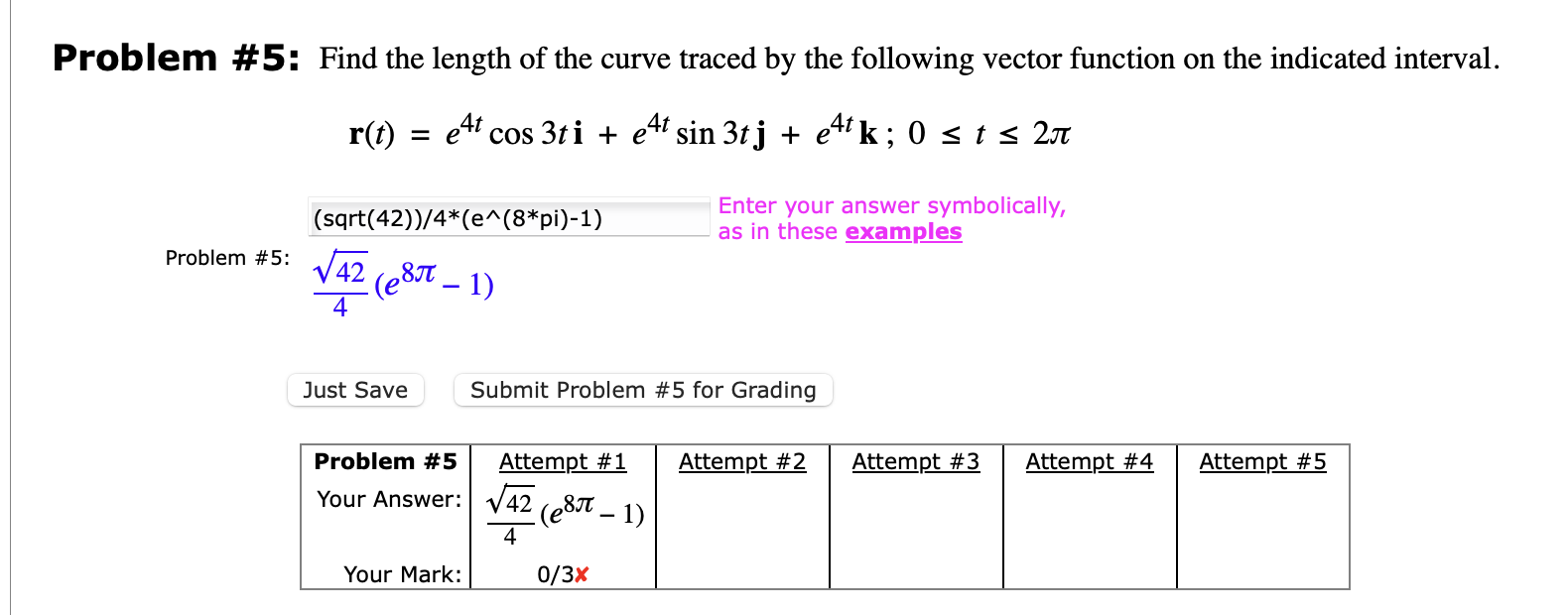 Solved Find the length of the curve traced by the following | Chegg.com