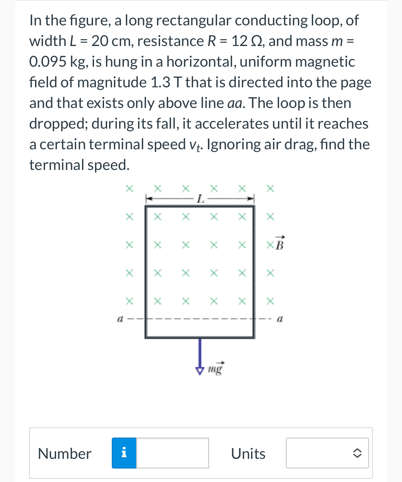 Solved In the figure, a long rectangular conducting loop, of | Chegg.com