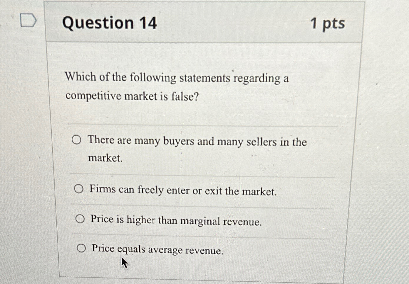 Solved Question 141 ﻿ptsWhich of the following statements | Chegg.com