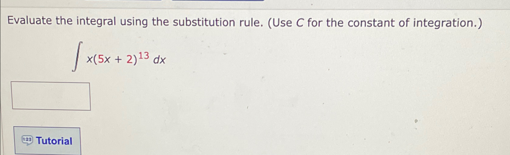 Solved Evaluate the integral using the substitution rule. | Chegg.com
