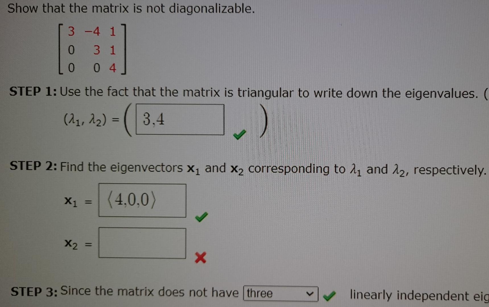 Solved Are the two matrices similar? If so, find a matrix P | Chegg.com