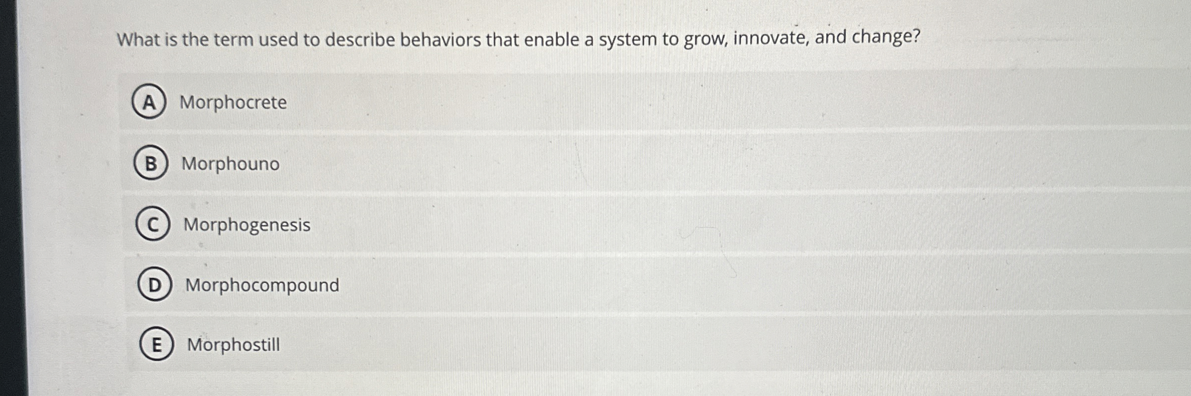 Solved What is the term used to describe behaviors that | Chegg.com