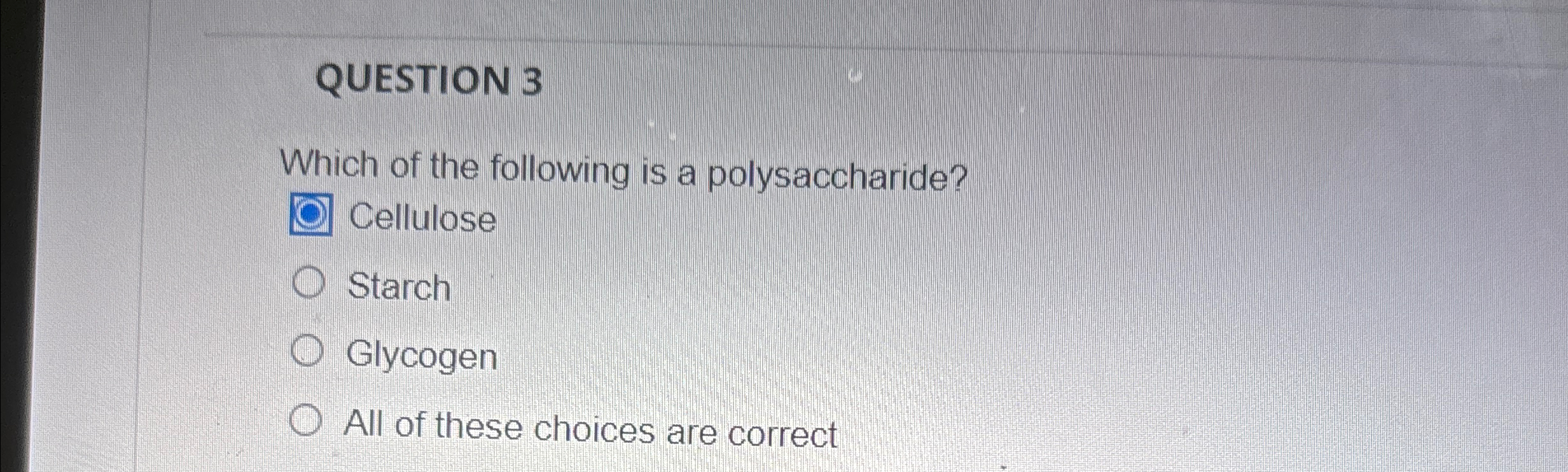 Solved QUESTION 3Which of the following is a | Chegg.com