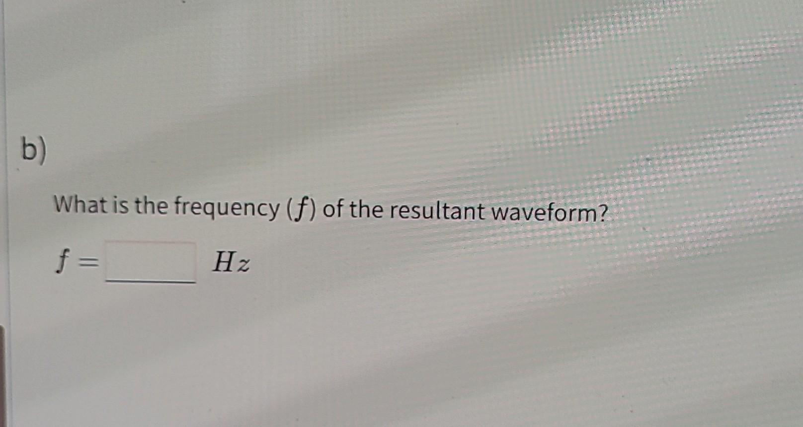 Solved Two AC waveforms are described by the expressions | Chegg.com