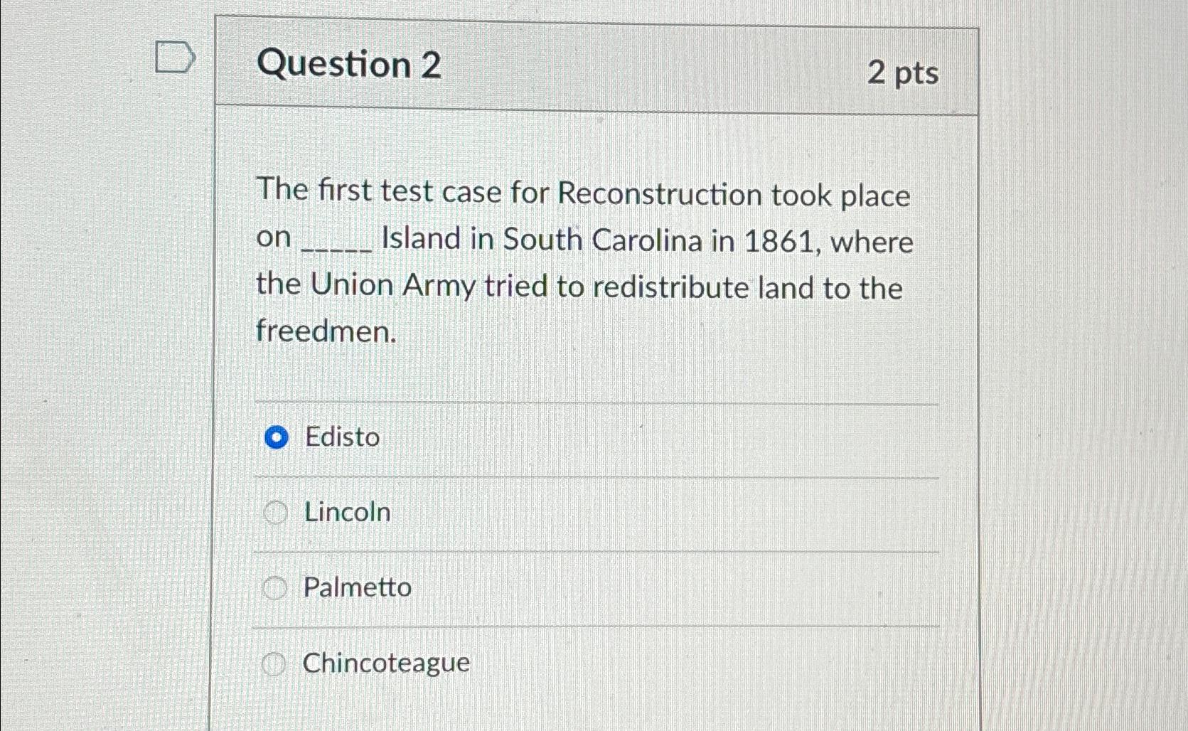 Solved Question 22 ﻿ptsThe first test case for | Chegg.com