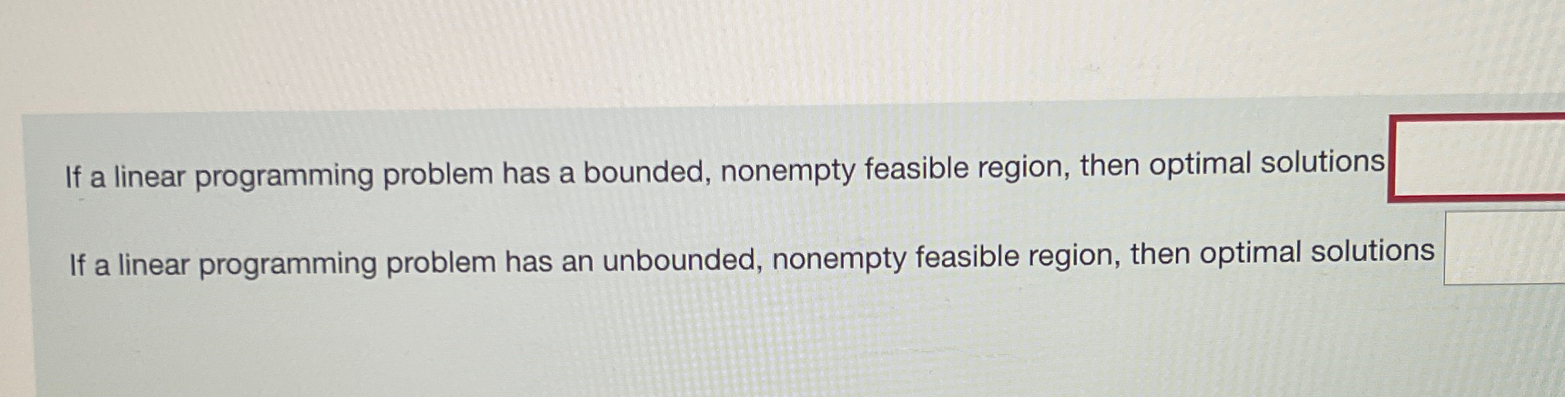 Solved If a linear programming problem has a bounded, | Chegg.com