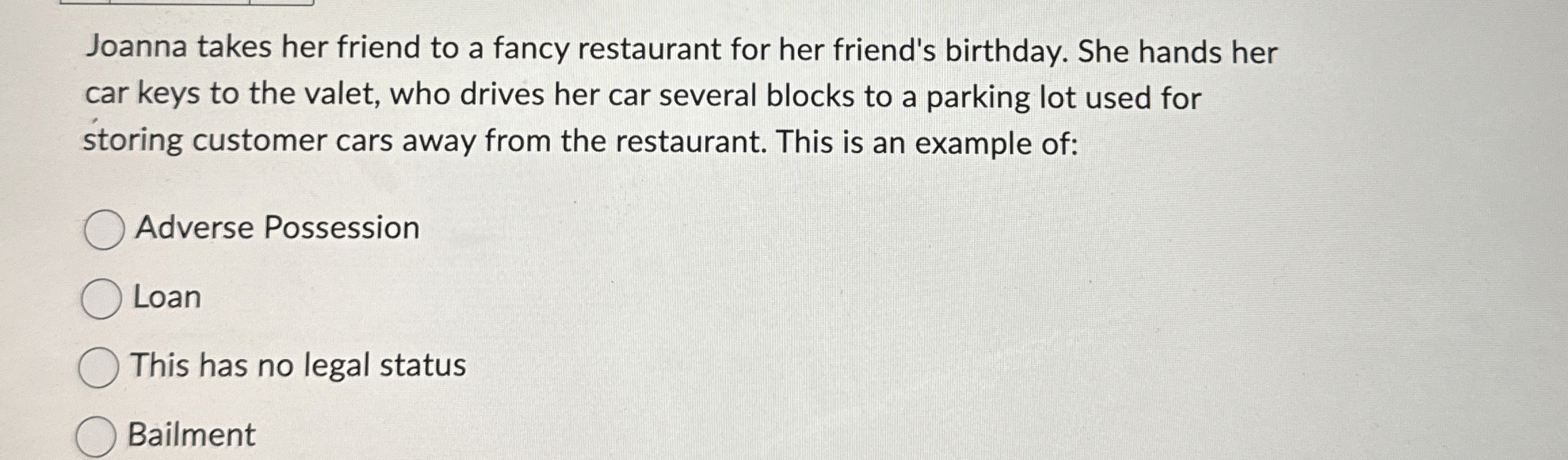 Solved Joanna takes her friend to a fancy restaurant for her | Chegg.com