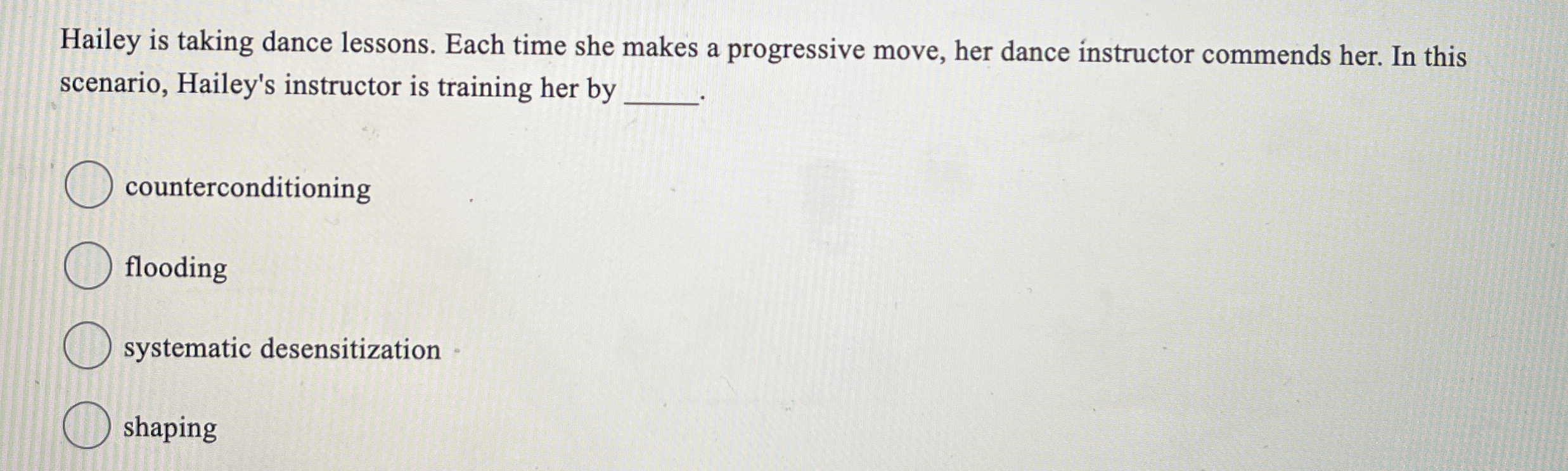 Solved Hailey is taking dance lessons. Each time she makes a | Chegg.com