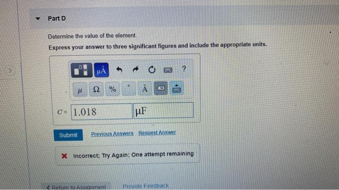 Solved The current and voltage for a certain circuit element | Chegg.com