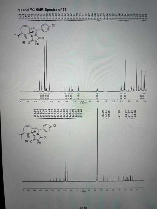 I need help labeling the peaks of the 1H NMR and 13C | Chegg.com