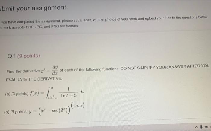 Solved Ubmit Your Assignment You Have Completed The 
