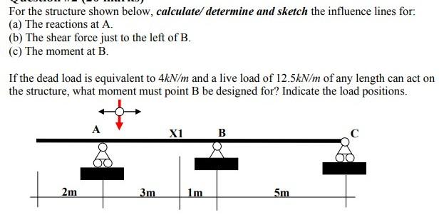 Solved For the structure shown below, calculate/ determine | Chegg.com