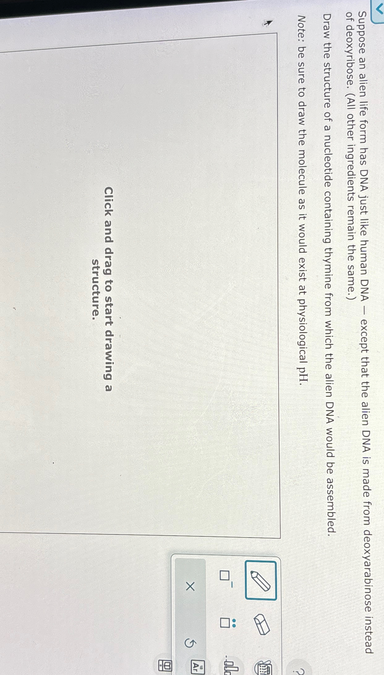 Suppose an alien life form has DNA just like human | Chegg.com