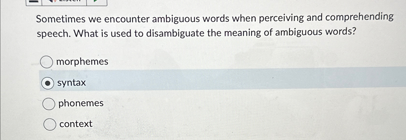 Solved Sometimes we encounter ambiguous words when | Chegg.com