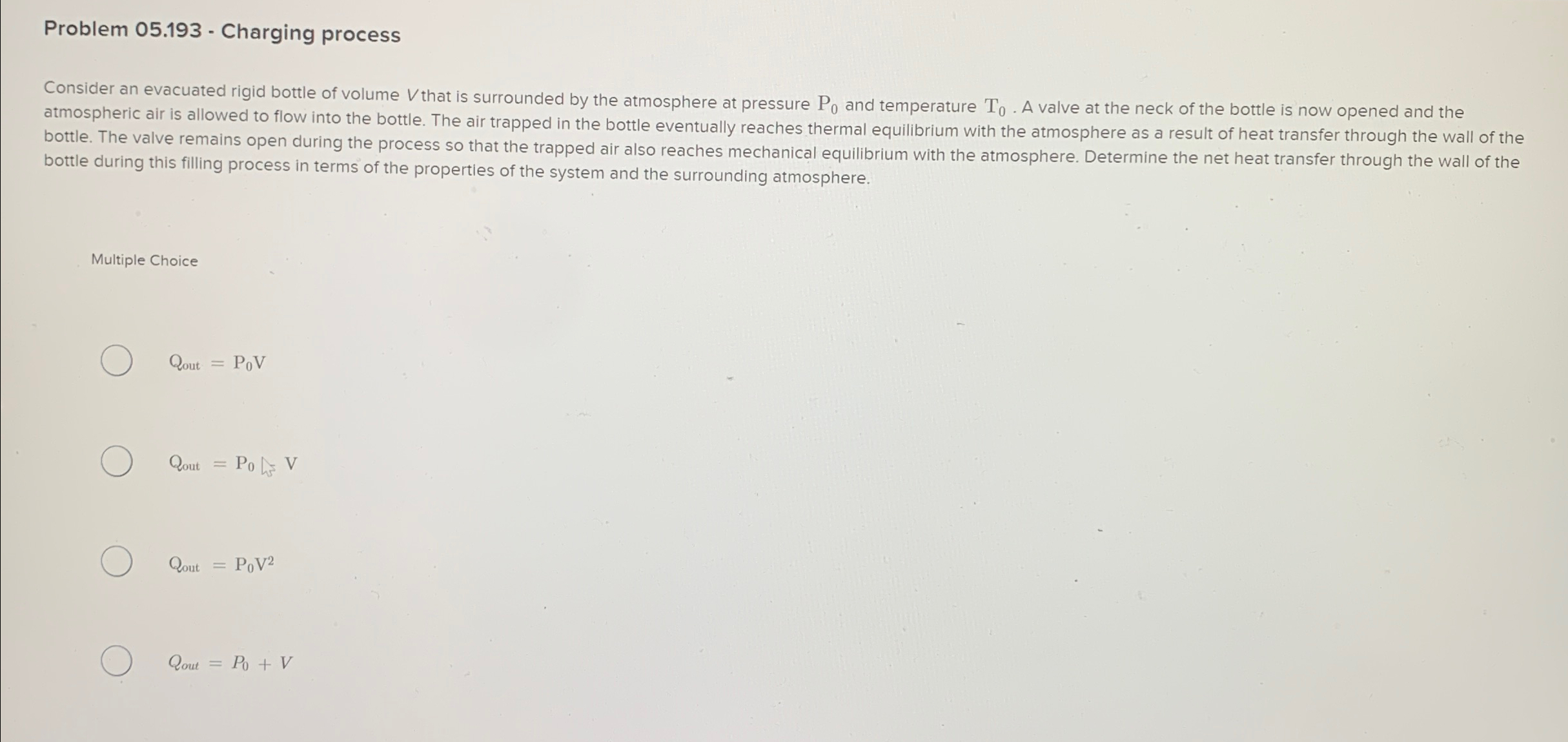 Solved Problem 05.193 - ﻿Charging processConsider an | Chegg.com