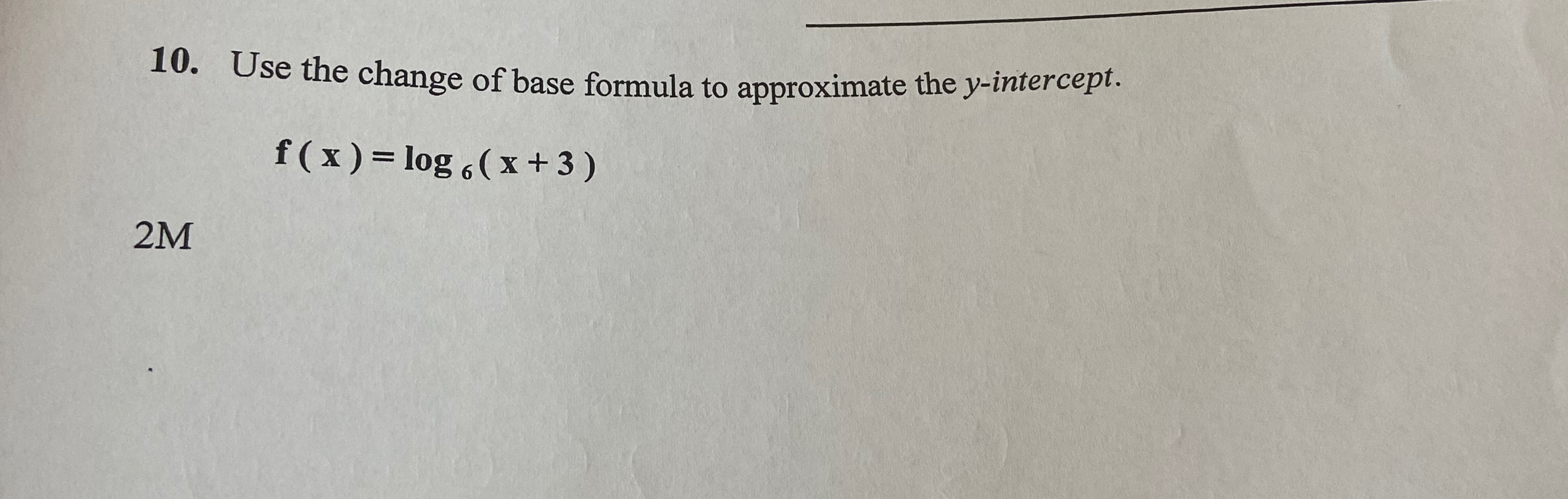 Solved Use the change of base formula to approximate the | Chegg.com
