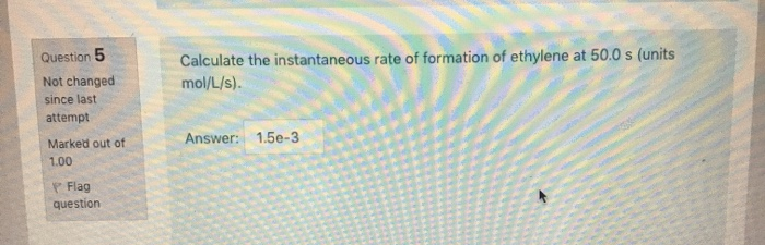 Solved Calculate the instantaneous rate of formation of | Chegg.com