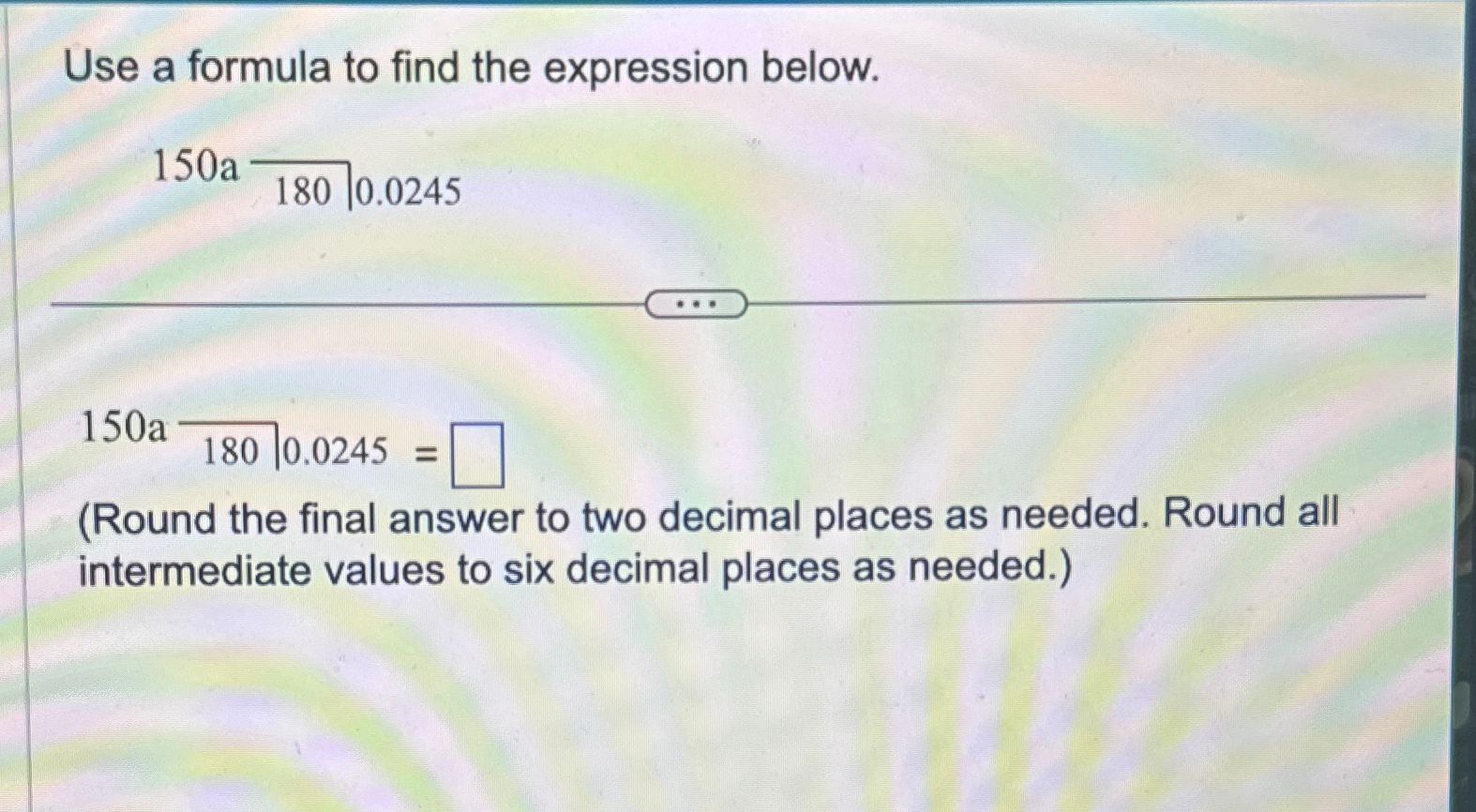 Solved Use a formula to find the expression | Chegg.com