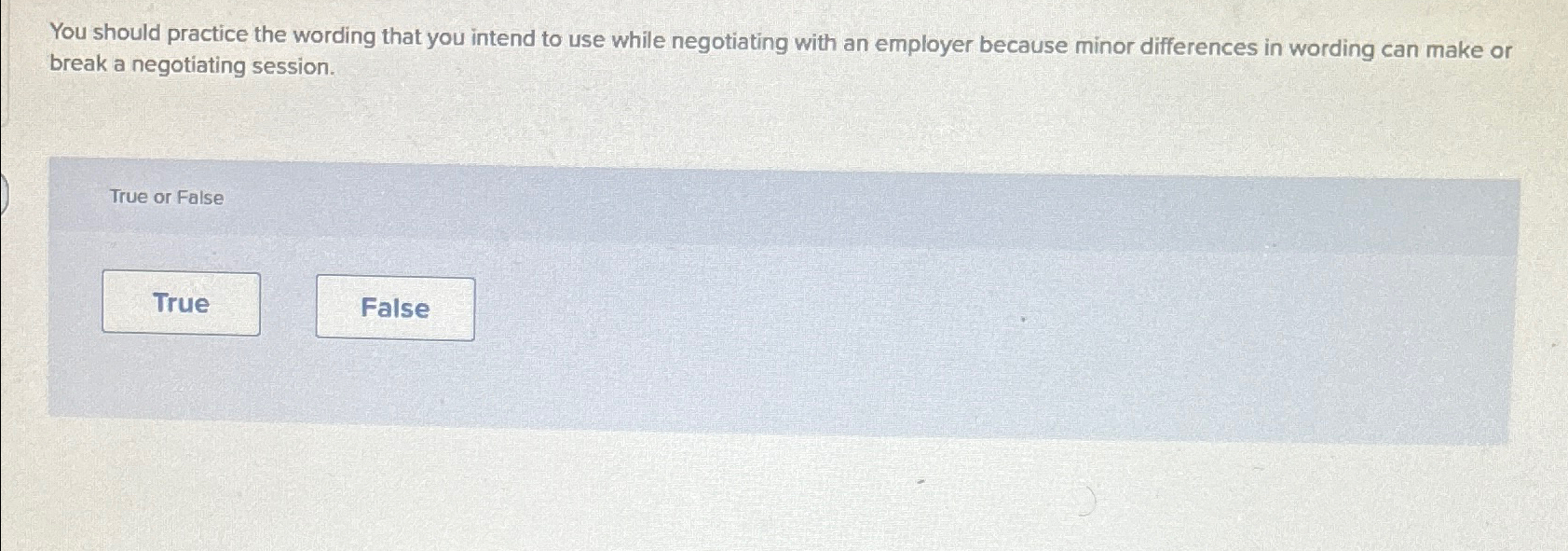 Solved You should practice the wording that you intend to | Chegg.com