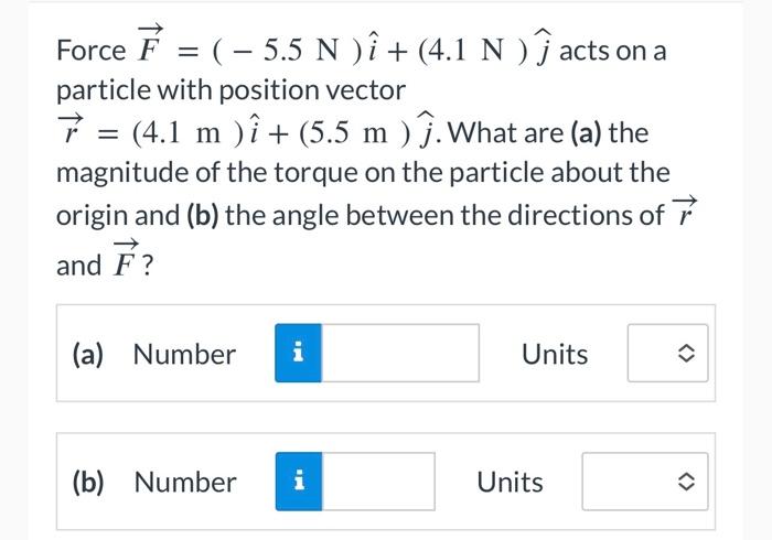 Solved In unit-vector notation, what is the net torque about | Chegg.com