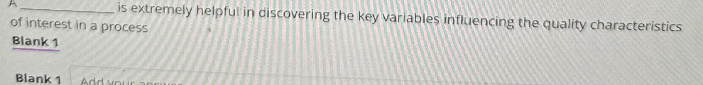 Solved A - ﻿is extremely helpful in discovering the key | Chegg.com