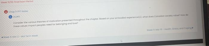 Chap II Ppt Notos Consider the various theories of | Chegg.com