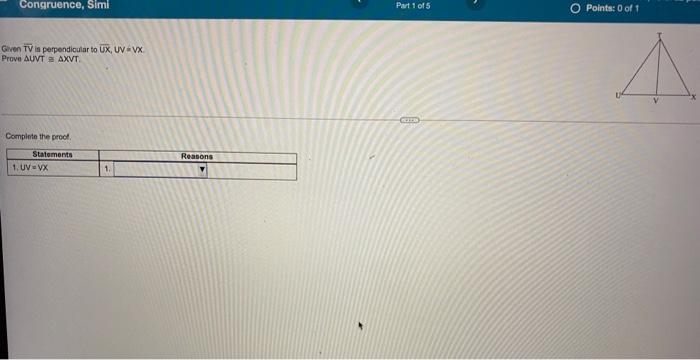 Solved Congruence, Simi Part 1 of 5 o Prove the following | Chegg.com