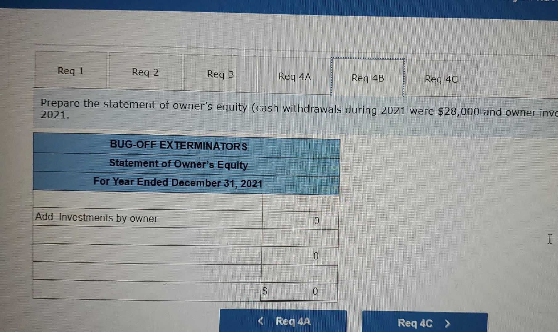 Solved Comprehensive Problem Bug-Off Exterminators (Algo) | Chegg.com