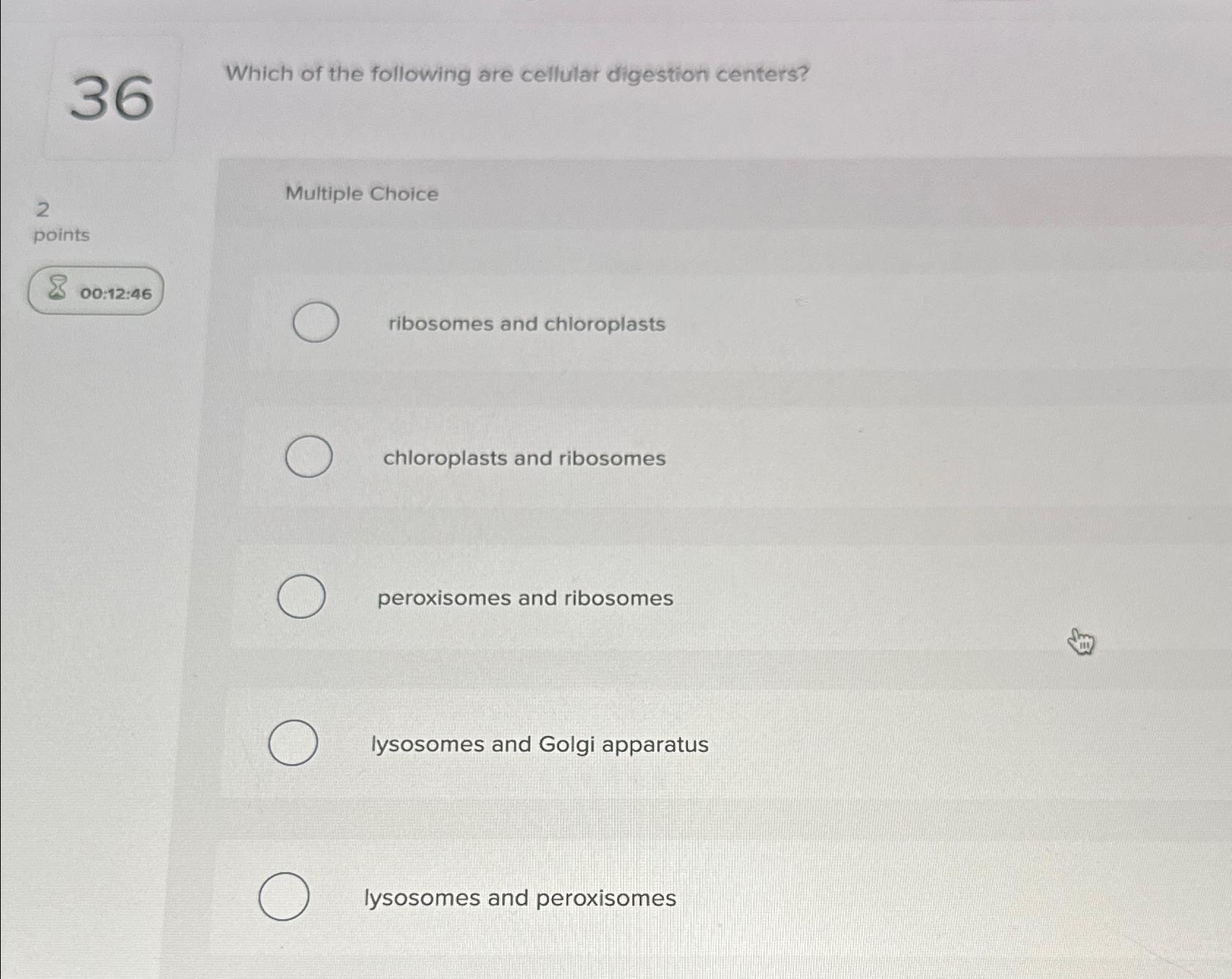Solved 362 ﻿points00:12:46Which of the following are | Chegg.com