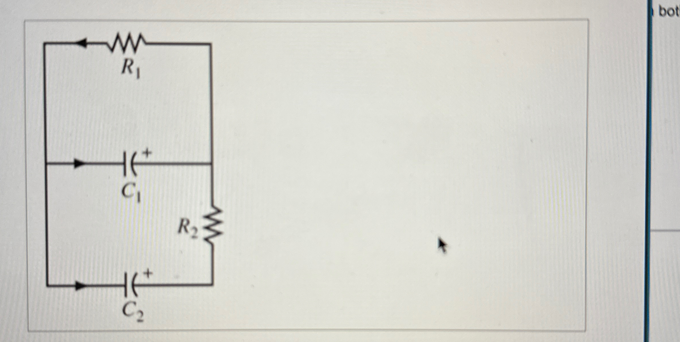 Solved Find formulas for the voltages x1 ﻿and x2 (as | Chegg.com