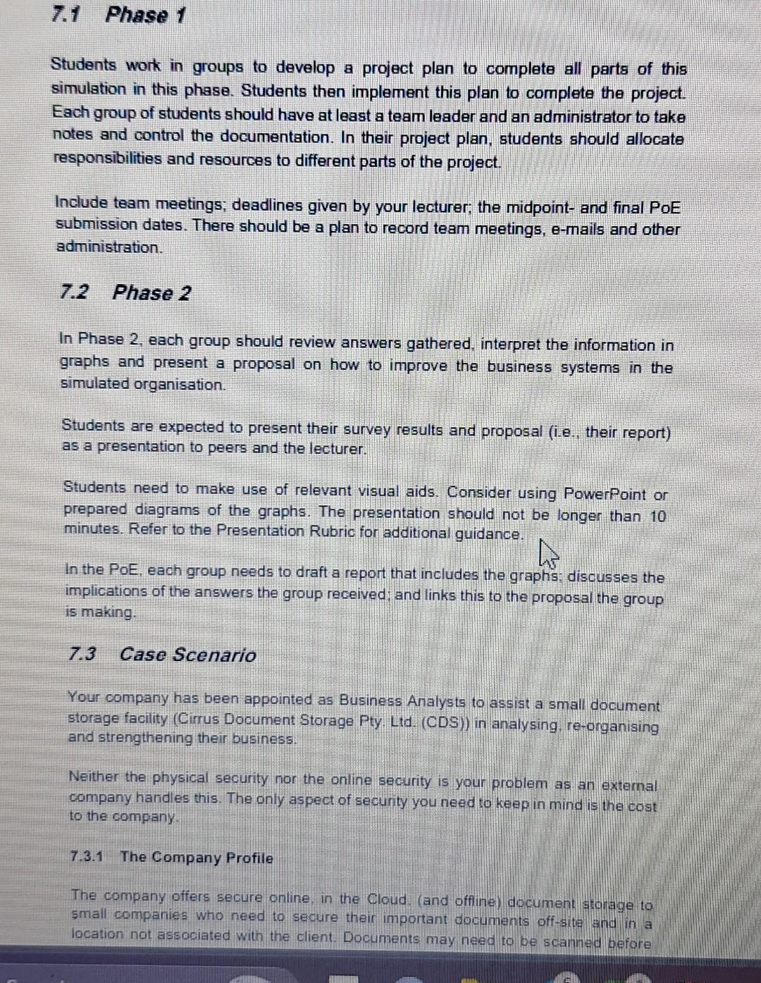 In Live Plans I could see when a phase would compl