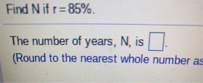 Solved The number of years N (r) since two independently | Chegg.com