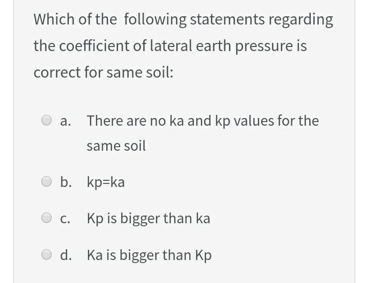 Solved Which of the following statements regarding the | Chegg.com