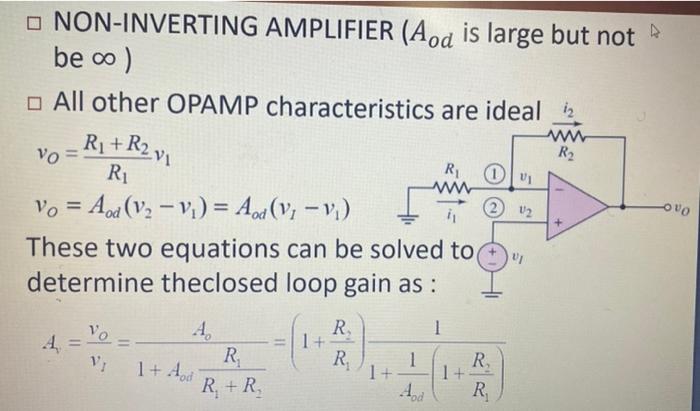 Solved Consider the non-inverting OPAMP circuit in Figure 3 | Chegg.com