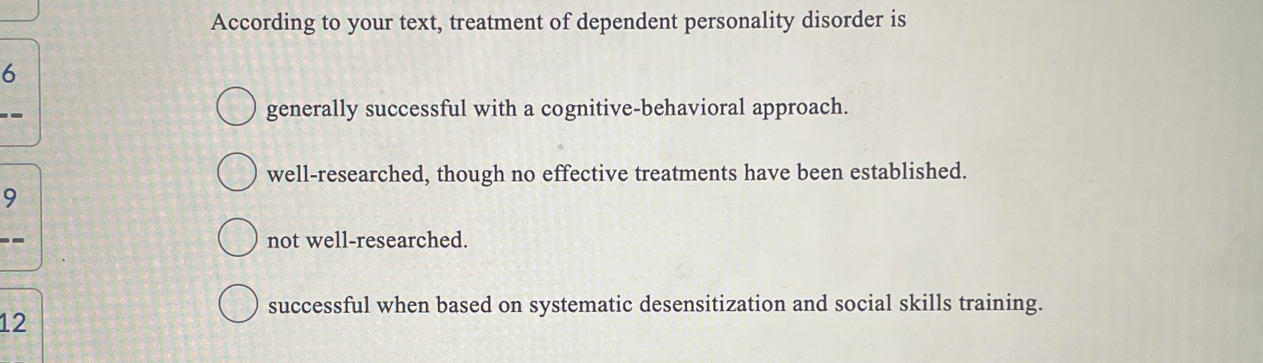 Solved According to your text, treatment of dependent | Chegg.com