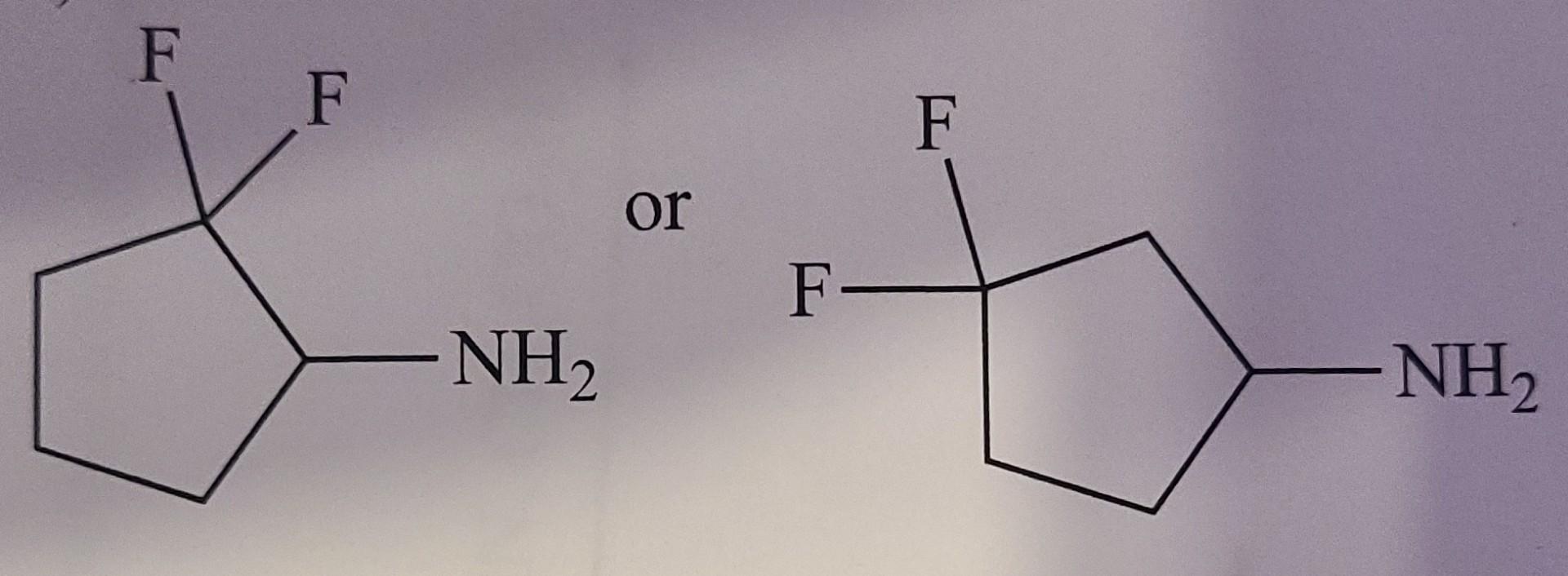 Solved F F F or F- NH2 -NH2 | Chegg.com