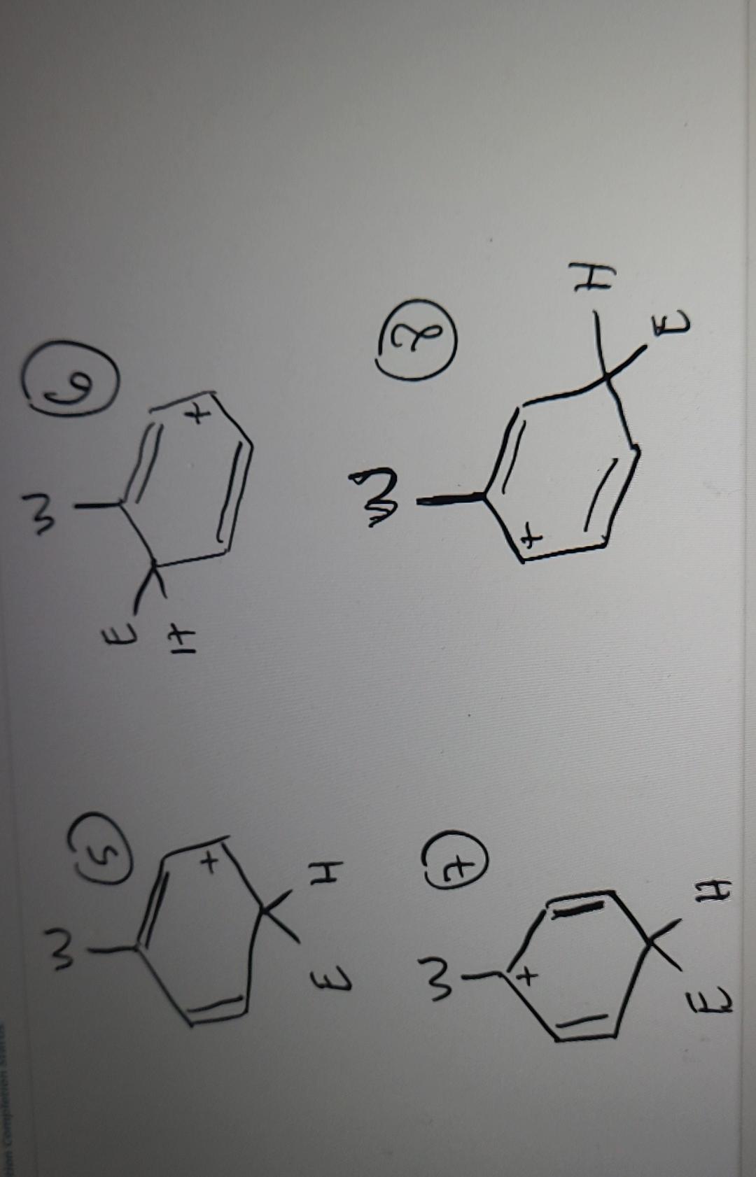 Solved Which of the following structures are possible for | Chegg.com