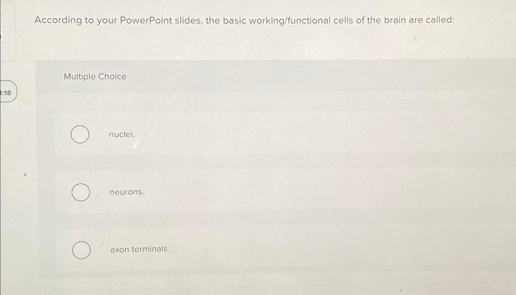 Solved According to your PowerPoint slides, the basic | Chegg.com