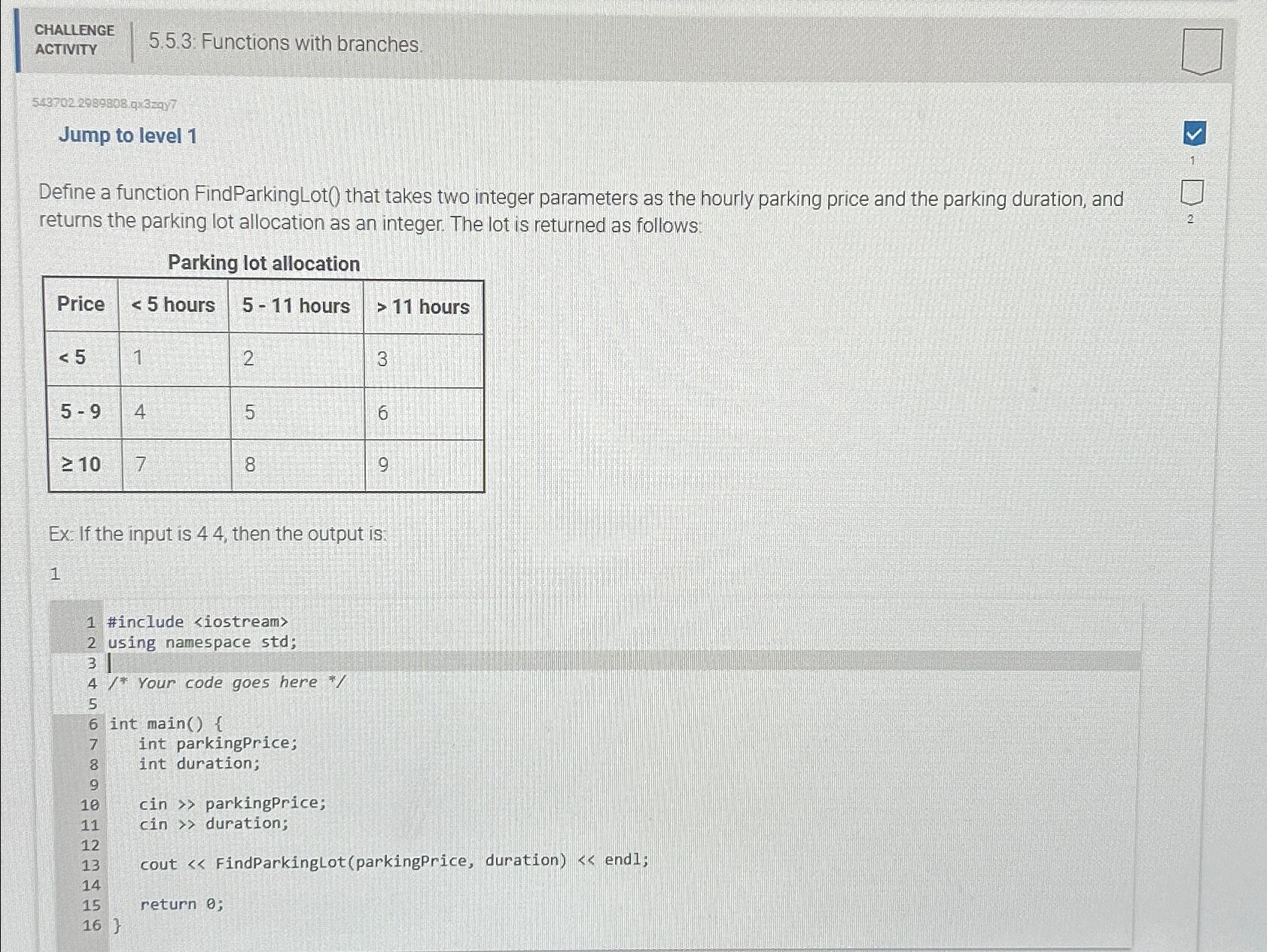 Solved CHALLENGE\\nACTIVITY\\n5.5.3: Functions with | Chegg.com Solved CHALLENGE\\nACTIVITY\\n5.5.3: Functions with | Chegg.com