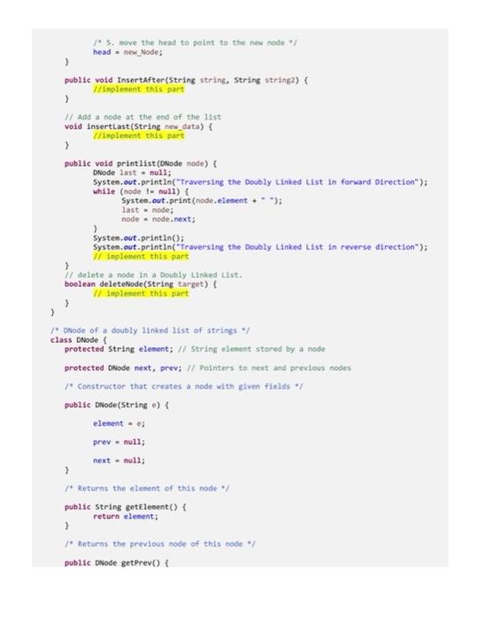Solved Examples 1. A doubly linked list is a data structure | Chegg.com