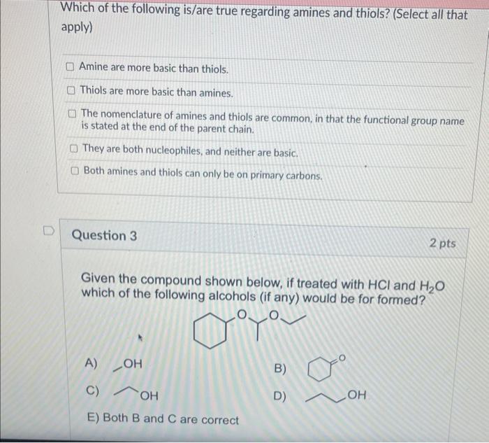 Solved What is the correct name of the compound shown below? | Chegg.com