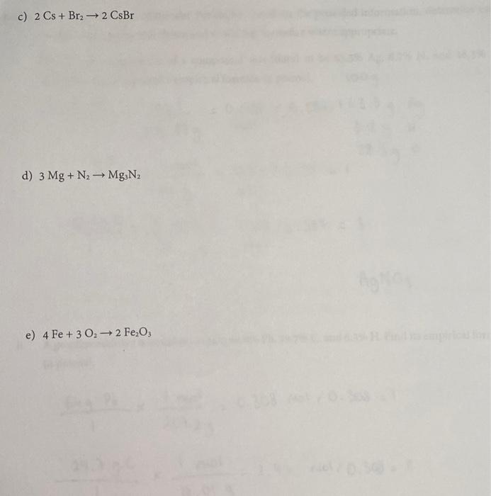 Solved Problem 3 - Oxidation/Reduction Reactions. For each | Chegg.com Solved Problem 3 - Oxidation/Reduction Reactions. For each | Chegg.com